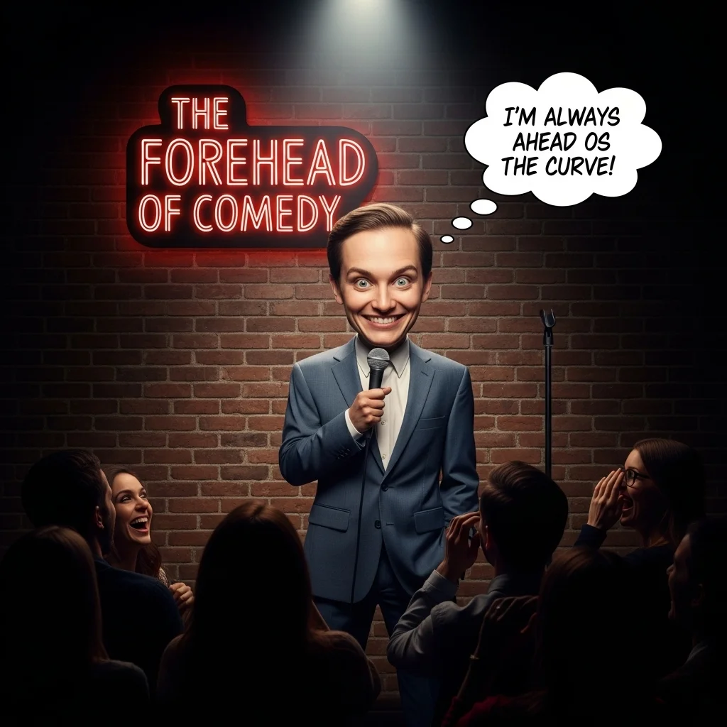 210+ Hilarious Big Forehead Puns That Steal the Spotlight 😂 - Punsplace